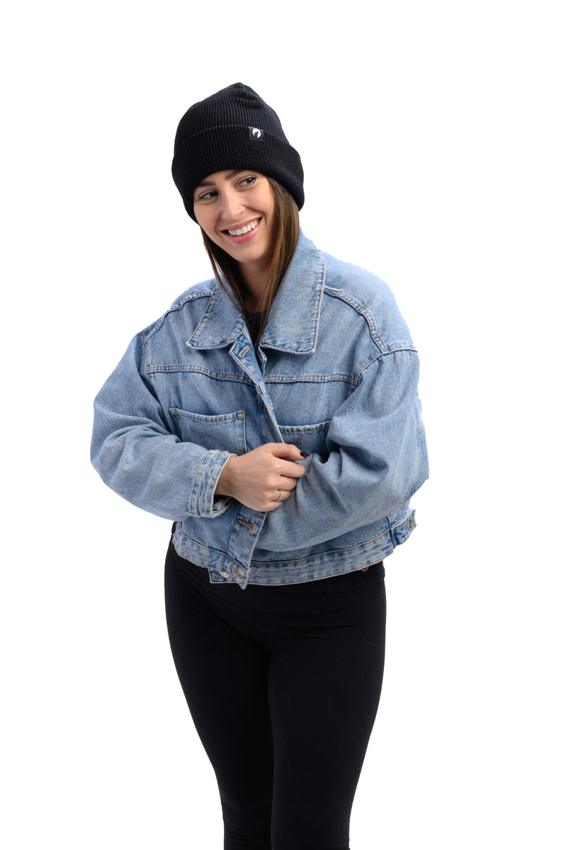 Mens & Womens Beanie Hat | 2-in-1 Classic Acrylic Tuque | Lupa Canada